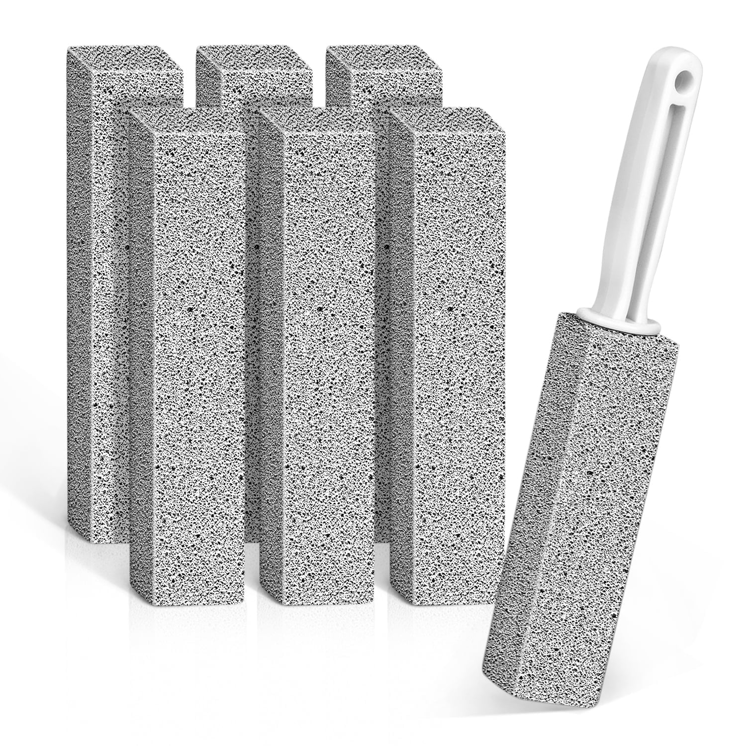 ARRITZ 7 Pack Pumice Stone for Toilet Bowl Cleaning, Scouring Stick for ...