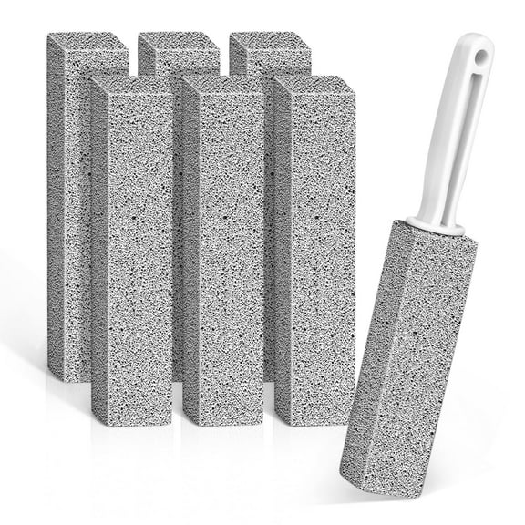 Pumice Stone Toilet Bowl Cleaner (1-Pack) - Heavy Duty Scouring Stick ...