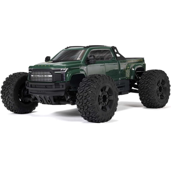 ARRMA 1/10 BIG ROCK 4X4 223S BLX BRUSHLESS STREET TRUCK RTR WITH DSC ...