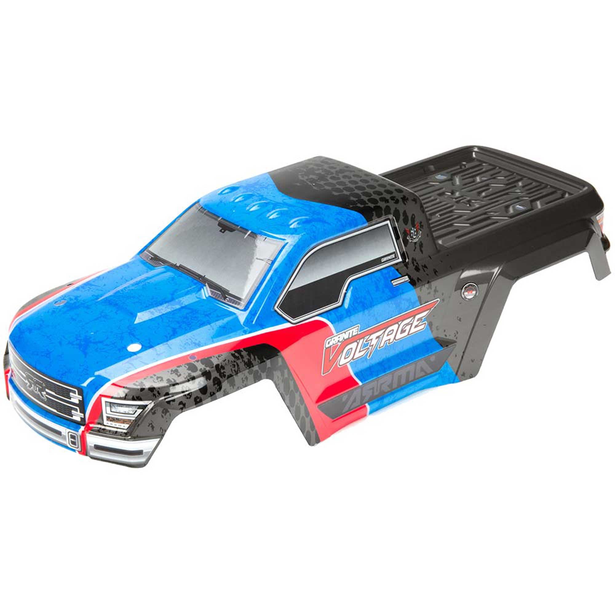ARRMA AR402198 Body Pntd/Decaled GRANITE VOLTAGE Blu/Blk ARAC3327 Car ...