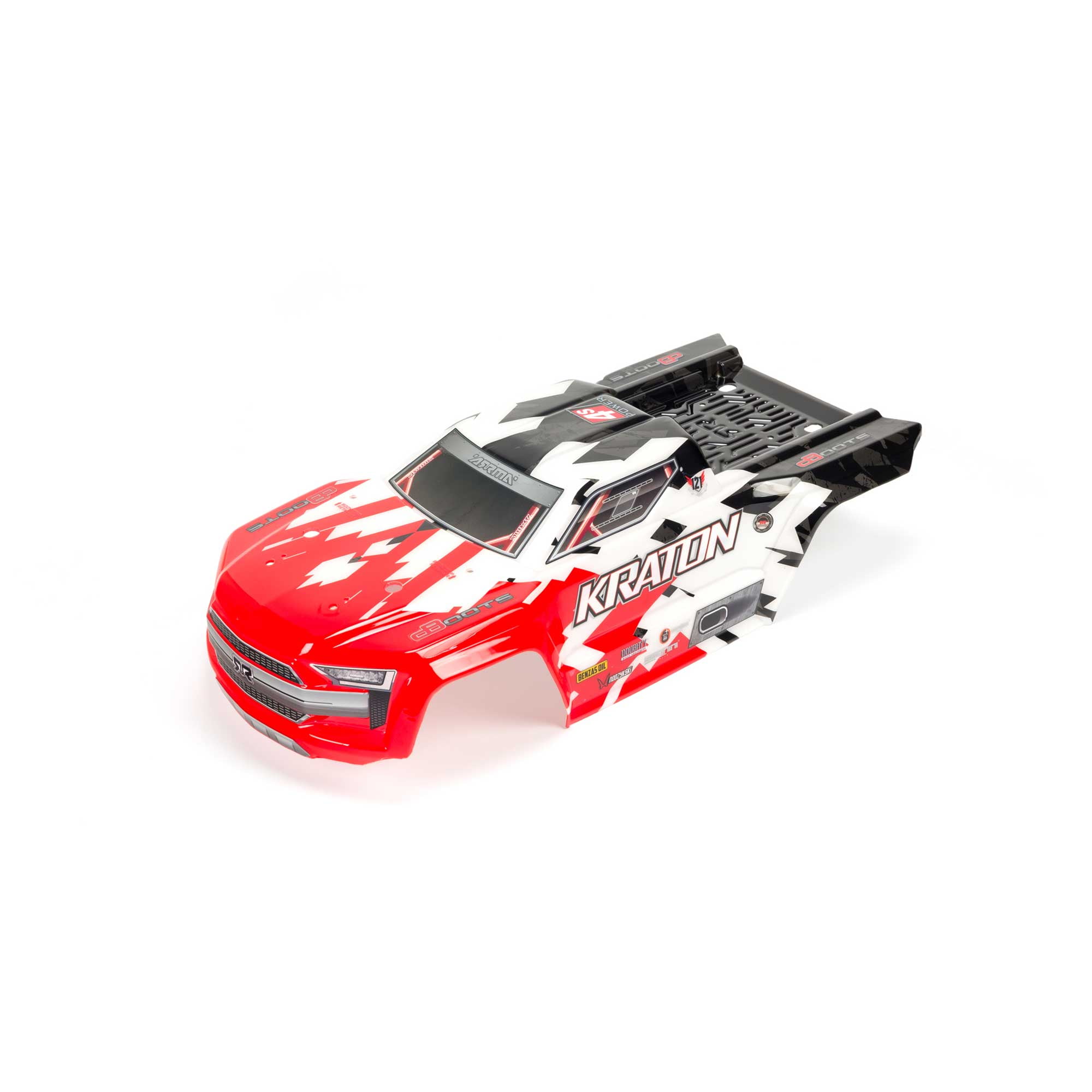 ARRMA AR402215 Kraton 4x4 BLX Painted Decaled Body Red ARA402215 Car ...