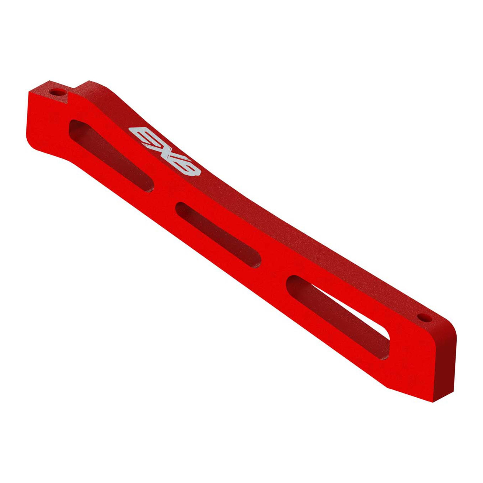 ARRMA Front Center Chassis Brace Aluminum 98mm Red ARA320564 Elec Car ...