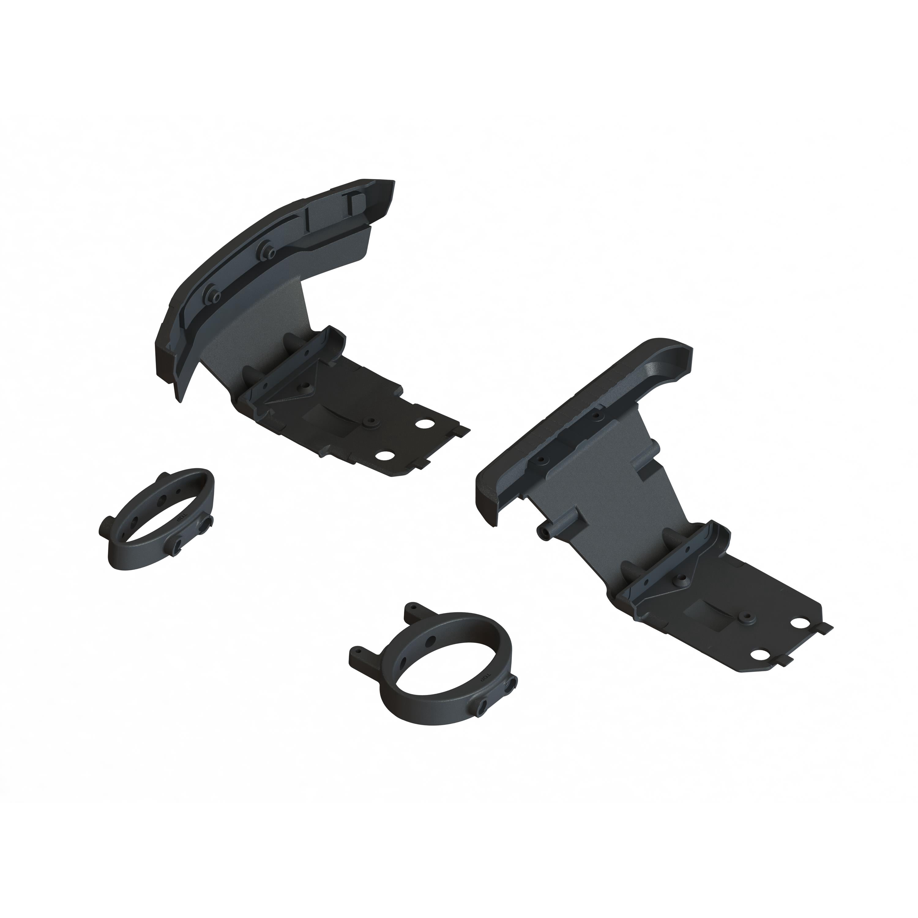ARRMA Front & Rear Bumper & Loop Set - BIG ROCK ARA-1293 - Walmart.com