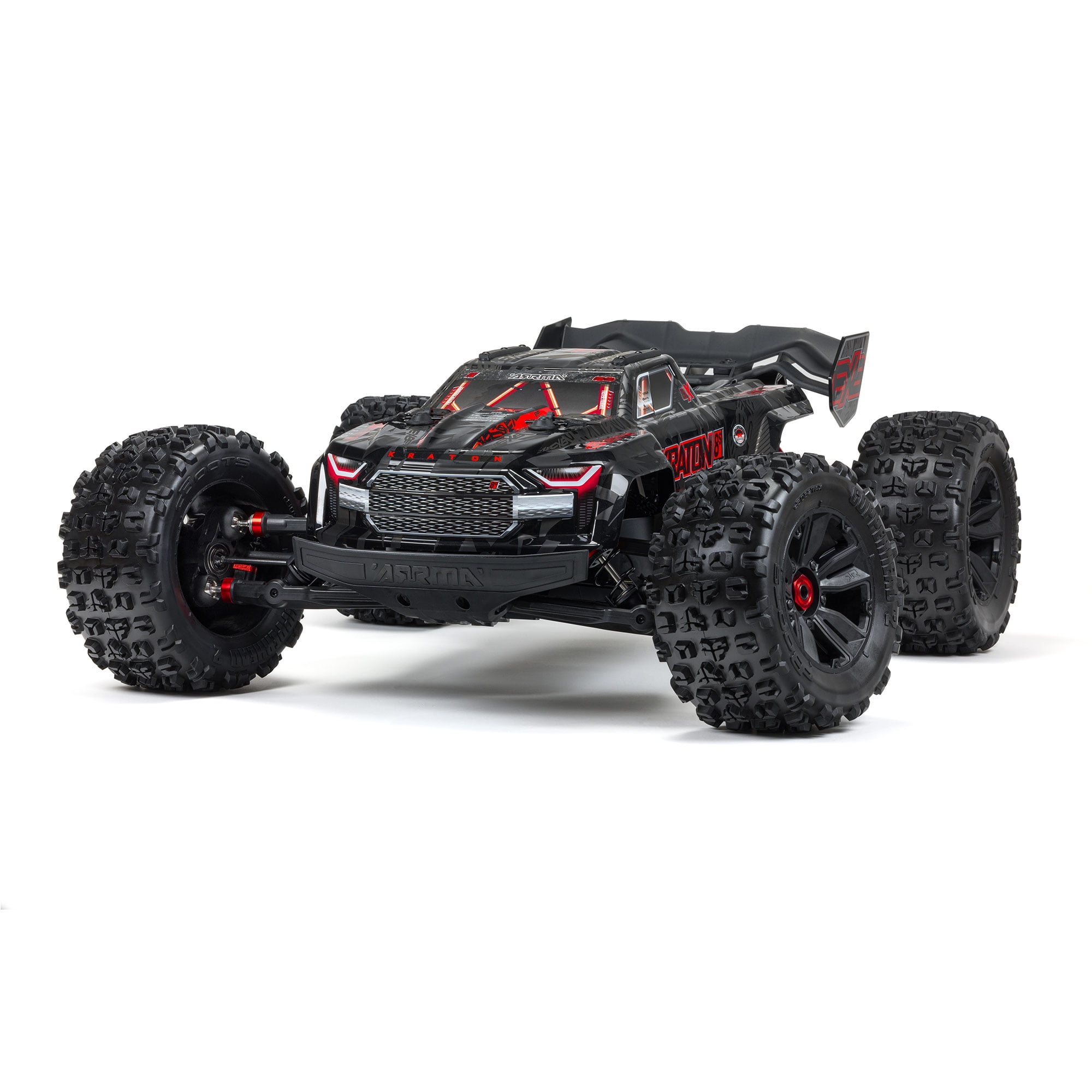 ARRMA, RC Monster Truck, KRATON 4X4 8S BLX, Black, 1/5 Scale - Walmart.com