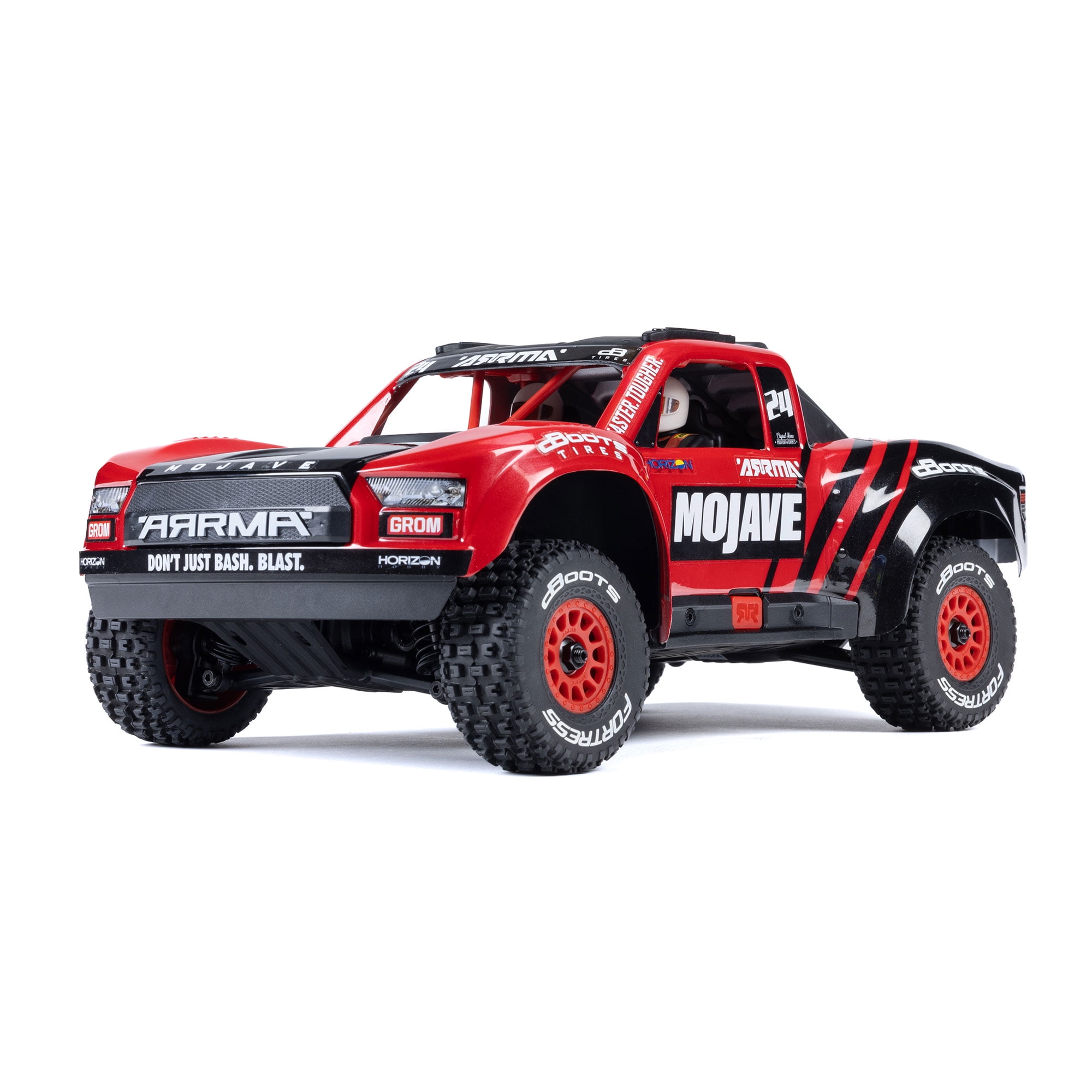ARRMA MOJAVE GROM 4x4 SMART Small Scale Desert Truck Red/Black ...