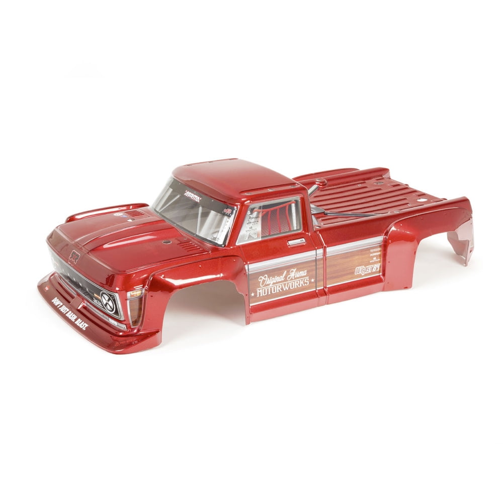 ARRMA Outcast 8S Body Color Red ARA409003 Car/Truck Bodies wings ...