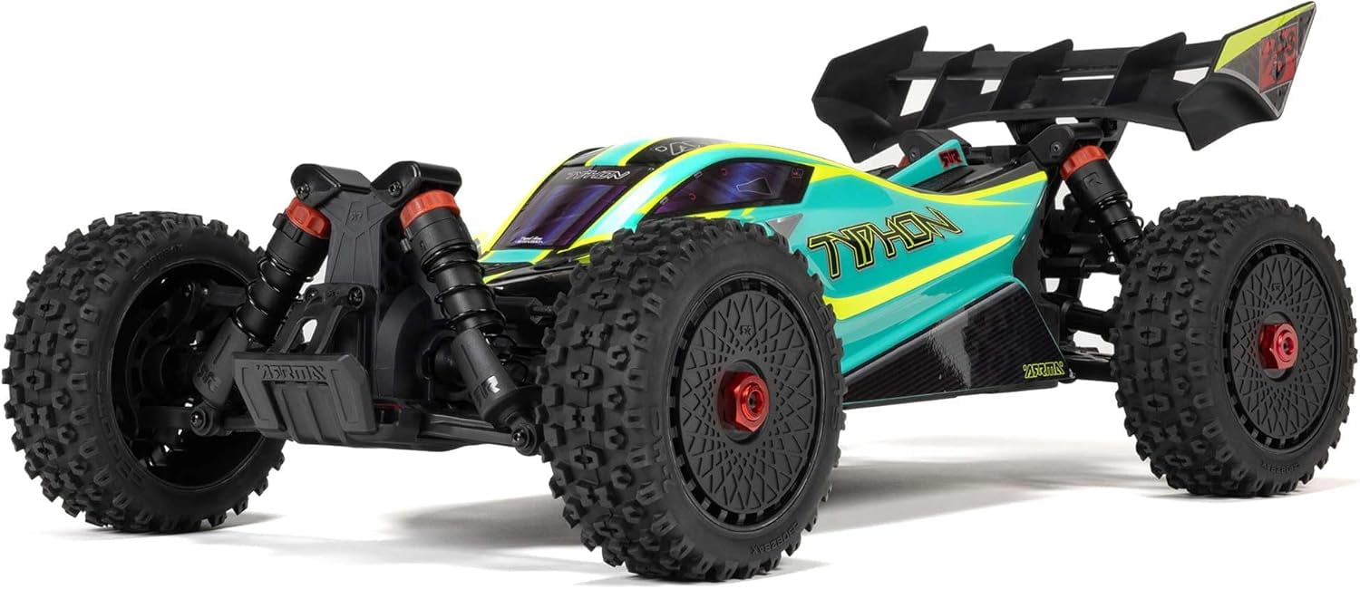 ARRMA RC Car 1/8 Typhon 4X4 223S BLX BRUSHLESS Buggy RTR (Battery and ...