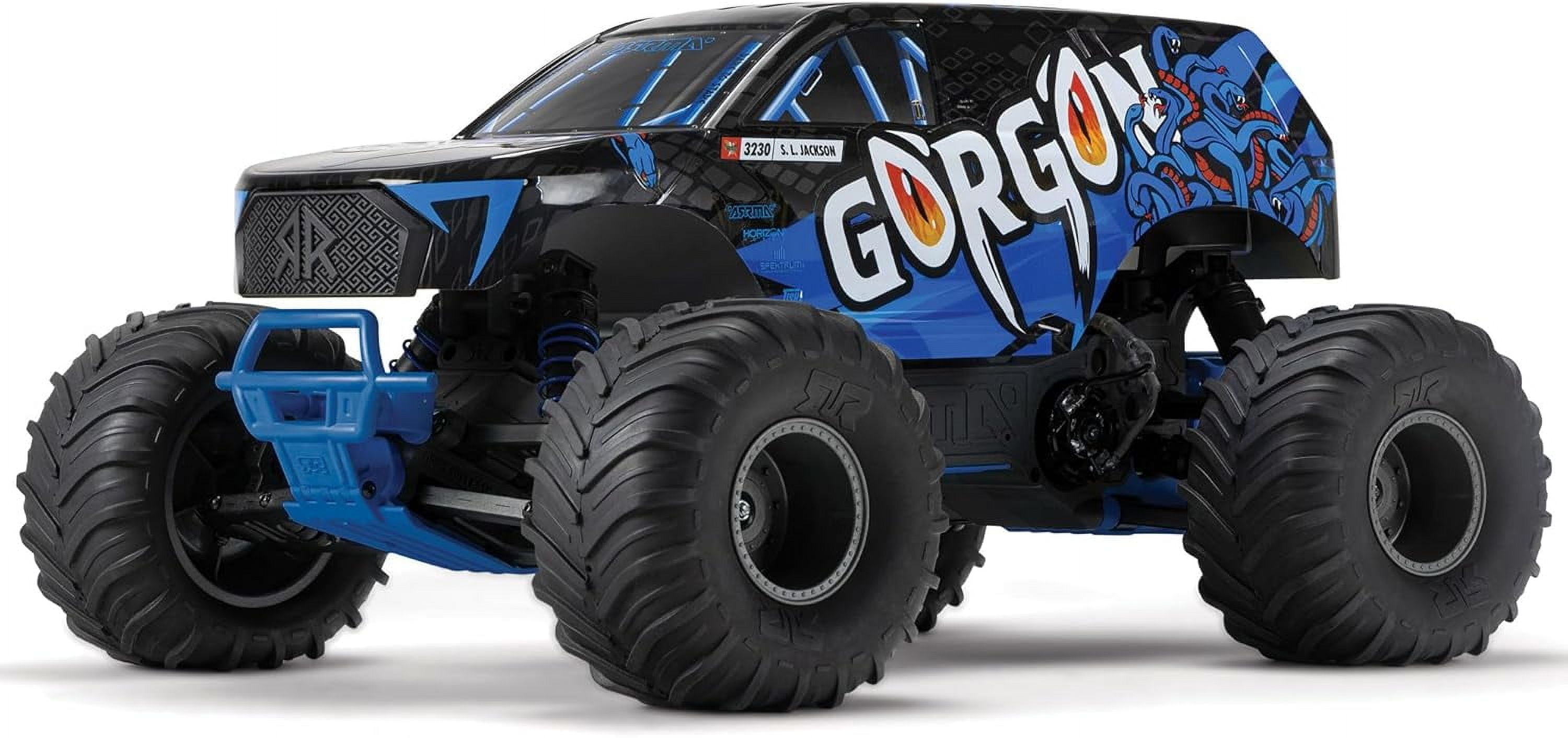 ARRMA RC Monster Truck 1/10 Gorgon 4X2 MEGA 550 Brushed Monster Truck ...