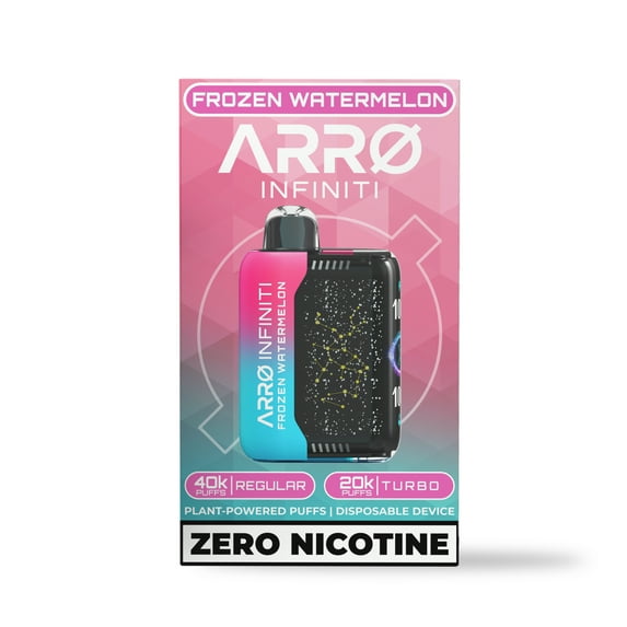 ARRO Infiniti - Frozen Watermelon | 0% Nicotine, 40k puffs ...
