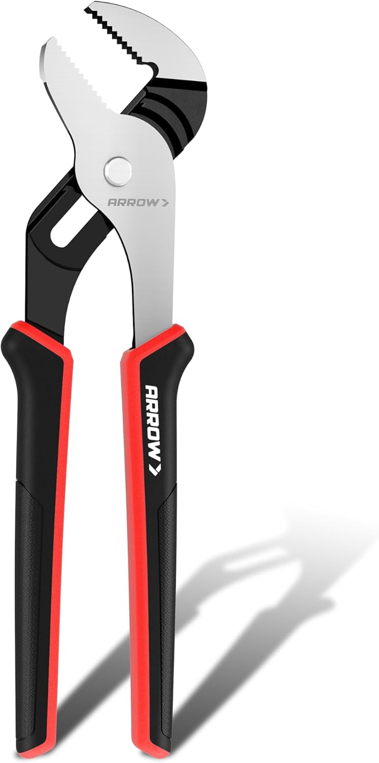 ARROW 10-Inch Groove Joint Pliers, Adjustable Water Pump Pliers with ...
