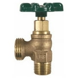 ARROWHEAD BRASS & PLUMBING 221LF 1/2" MPT Boiler Drain - Walmart.com