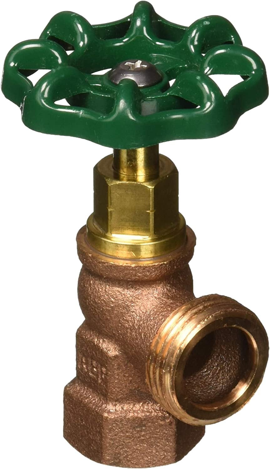 ARROWHEAD BRASS & PLUMBING 222LF 1/2" Female Pipe Thread Boiler Drain ...