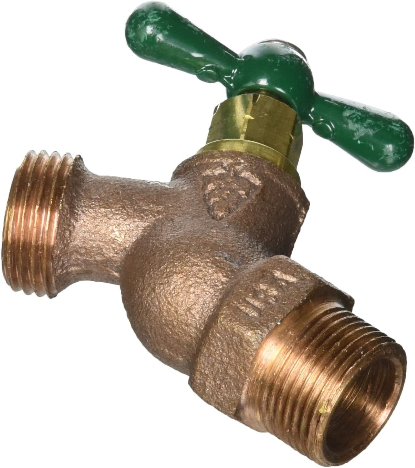 ARROWHEAD BRASS & PLUMBING 351LF 3/4" Male Pipe Thread, Red Brass ...