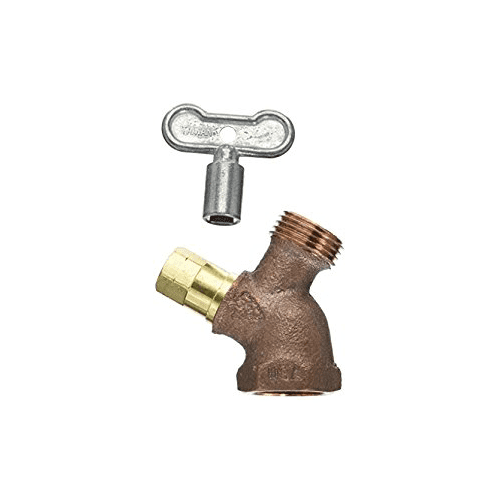 ARROWHEAD BRASS & PLUMBING 353LKLF 3/4"FPT Loose Key Bibb - Walmart.com