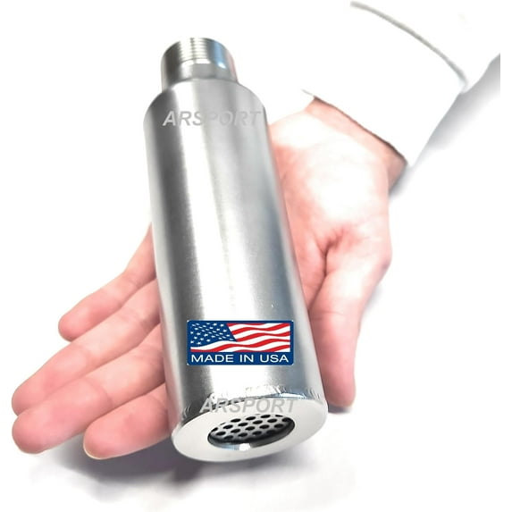 ARSPORT Stainless steel Muffler Spark arrestor inside, Predator 420 ...