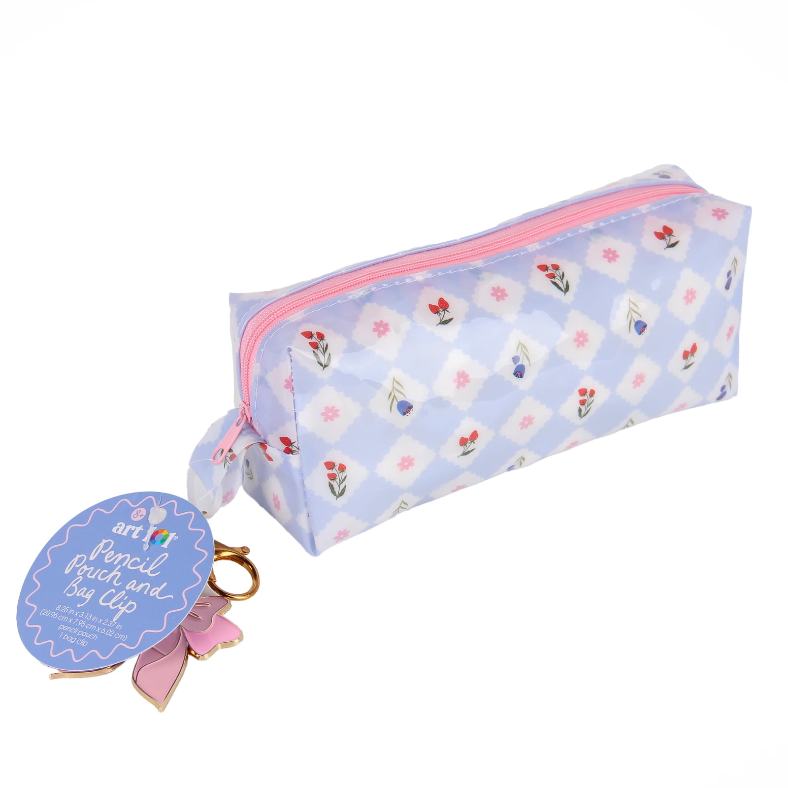 Art 101 Coquette Pencil Pouch and Bag Clip- Back to School, for All ...