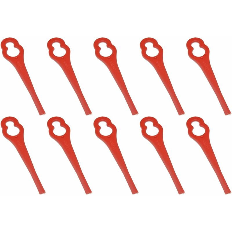 ART 26 Accutrim Compatible Strimmer Trimmer Plastic Blade Pack of 10 ...