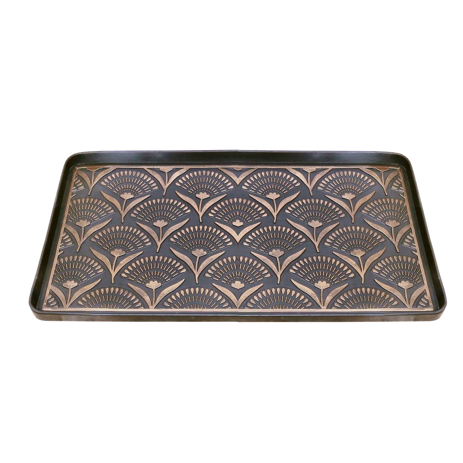 ART & ARTIFACT Rubber Boot Tray Wet Shoe Tray for Entryway Indoor ...