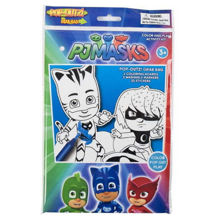 ART BOARDS PJ MASKS POPOUTZ! MARKERS, STICKERS,, Case Pack of 48 ...