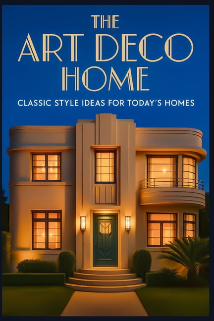 ART DECO HOME Classic Style Ideas for Today's Homes, (Paperback ...