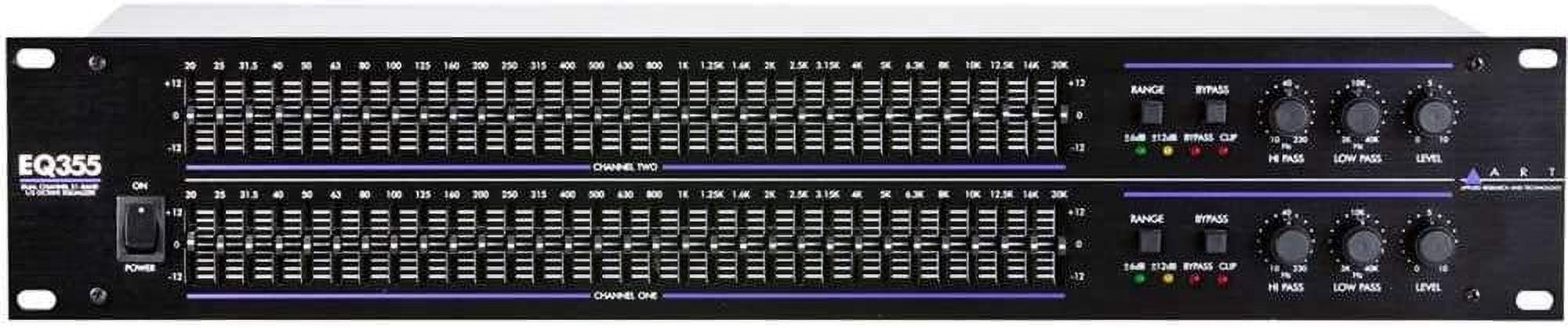 ART EQ355 Dual Channel 31-Band Equalizer - Walmart.com