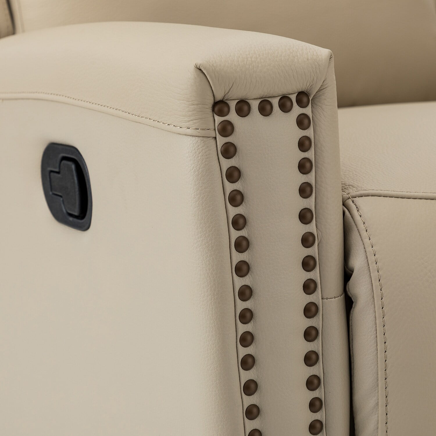 ART OF LIVING DESIGNS,INC Fiacro 30.31''Wide Modern Genuine Leather ...