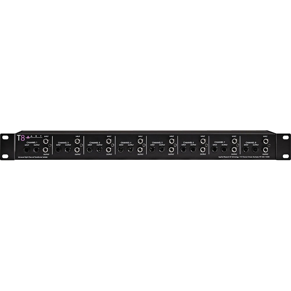 ART T8 8-Channel Hum Elimantor & Isolation Rack Transformer/Isolator ...