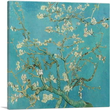 ARTCANVAS Irises 1890 Canvas Art Print by Vincent Van Gogh - Size: 18 ...