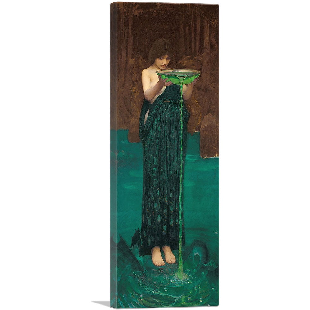 ARTCANVAS Circe Invidiosa 1892 Canvas Art Print by John William ...