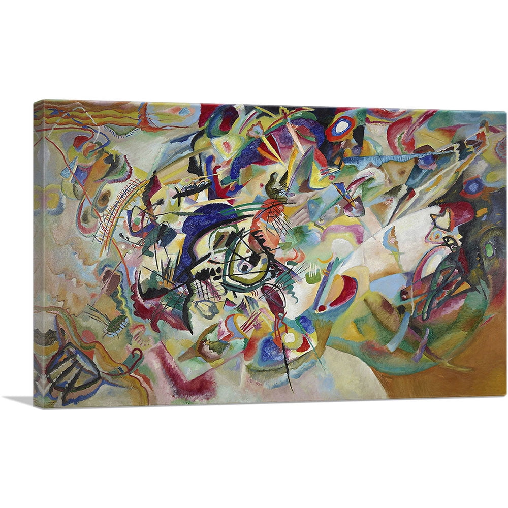ARTCANVAS Composition VII 1913 Canvas Art Print by Wassily Kandinsky ...
