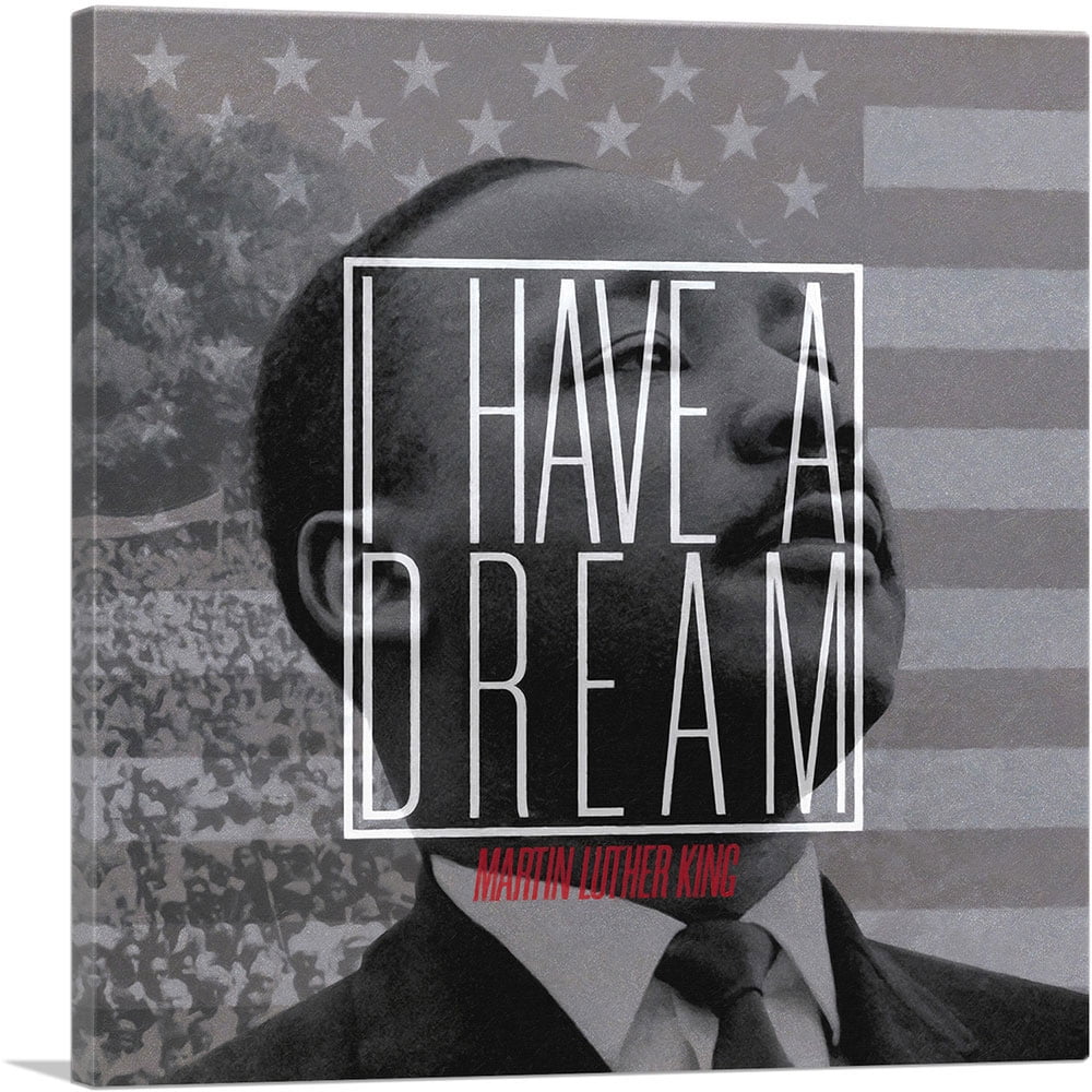 ARTCANVAS I Have A Dream Martin Luther King Civil Rights Canvas Art ...