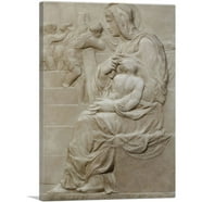 ARTCANVAS Sistine Madonna - Two Angels Detail - Rectangular 1513 Canvas ...