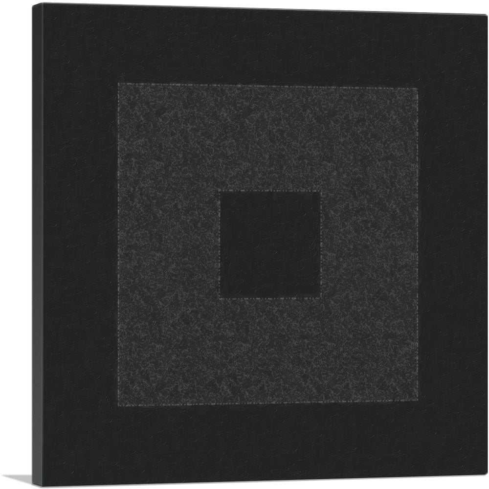 ARTCANVAS Mid-Century Modern Stars Contained in a Square Canvas Art ...
