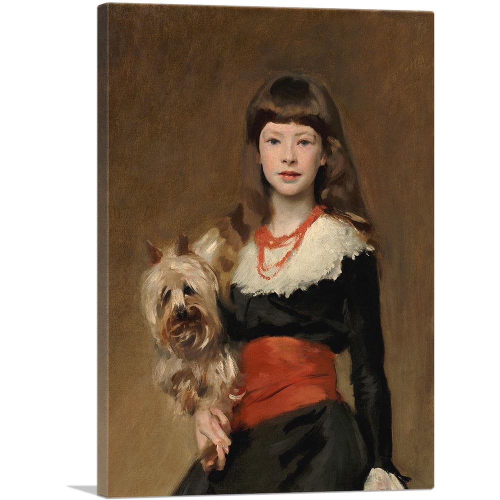 ARTCANVAS Miss Beatrice Townsend 1882 Canvas Art Print by John Singer ...