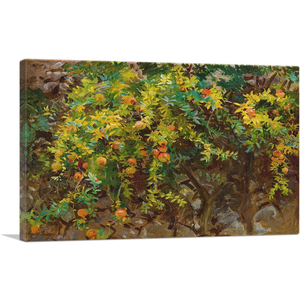 ARTCANVAS Pomegranates Majorca 1908 Canvas Art Print by John Singer ...