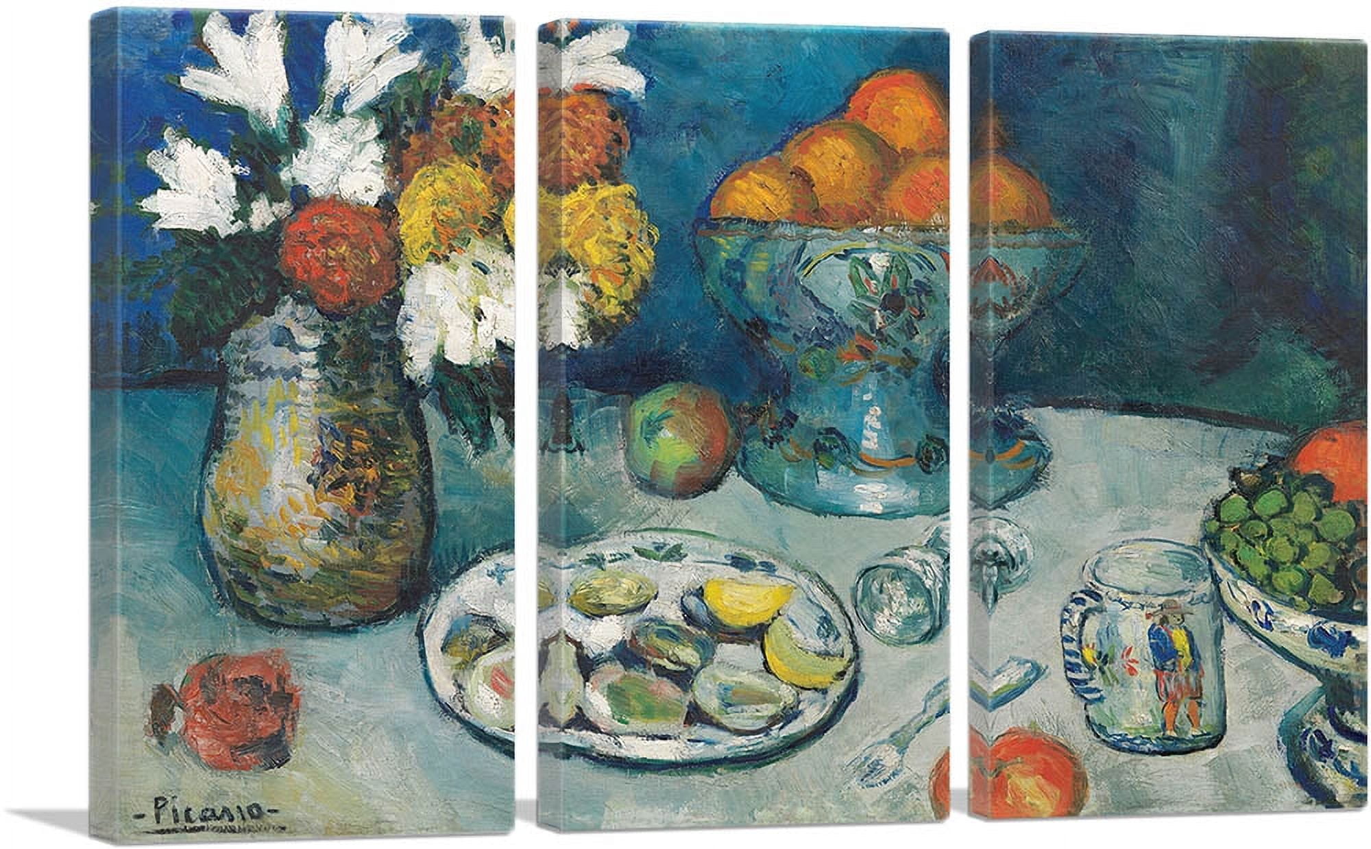 ARTCANVAS Still Life The Dessert 1901 Canvas Art Print by Pablo Picasso ...
