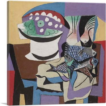 ARTCANVAS The Rower 1910 Canvas Art Print by Pablo Picasso - Size: 12 ...