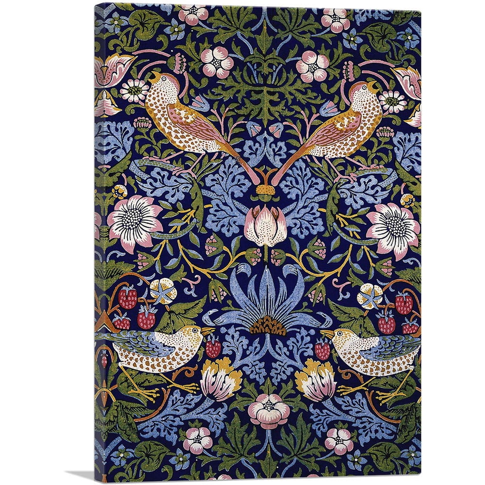 ARTCANVAS Strawberry Thief 1883 Canvas Art Print by William Morris ...