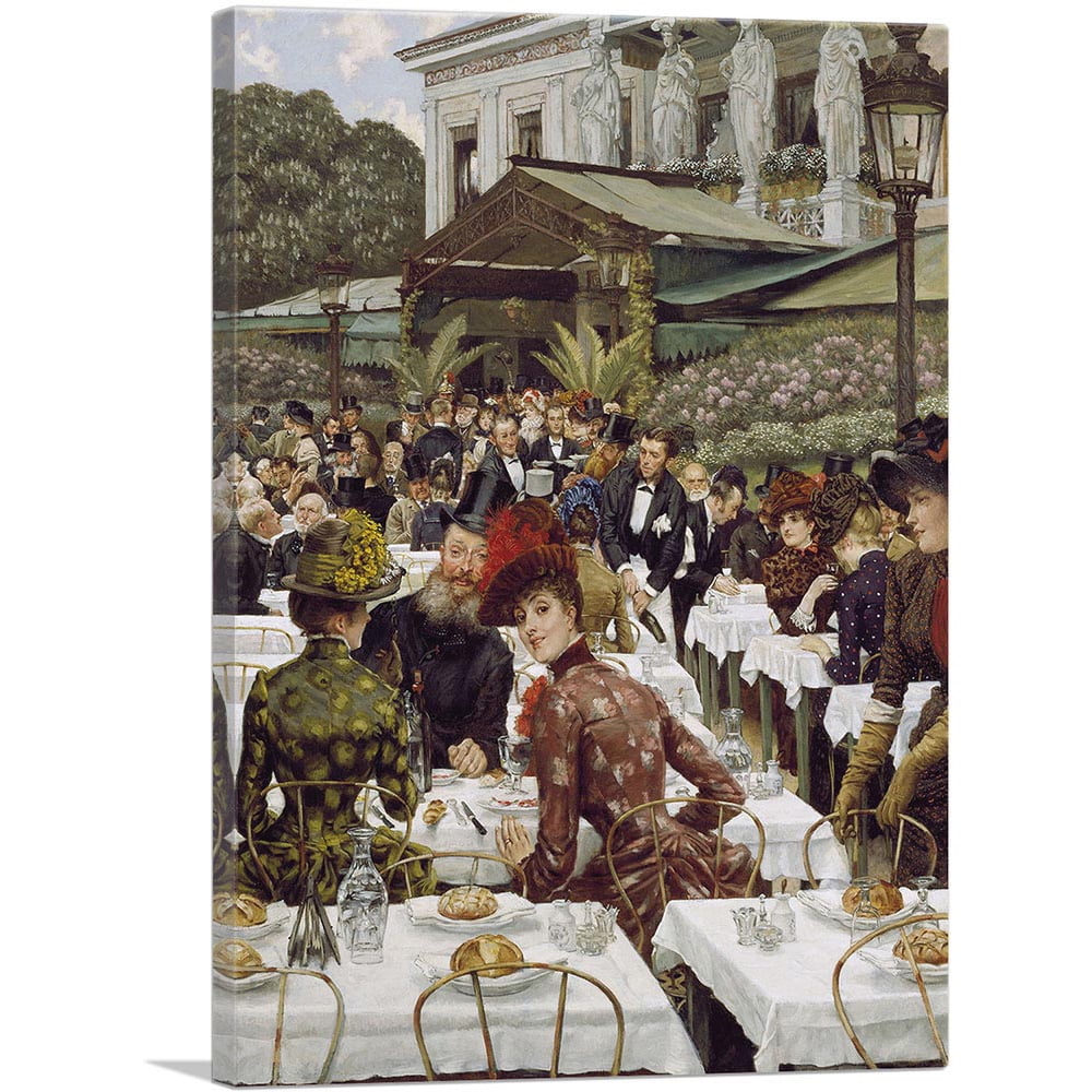 ARTCANVAS The Artists Wives 1885 Canvas Art Print by James Tissot ...
