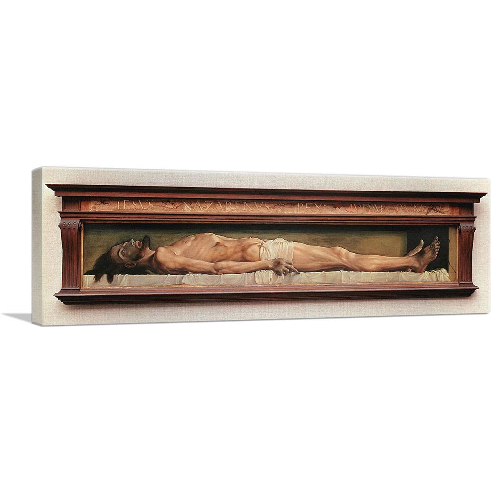 ARTCANVAS The Body Of The Dead Christ In The Tomb 1521 Canvas Art Print ...