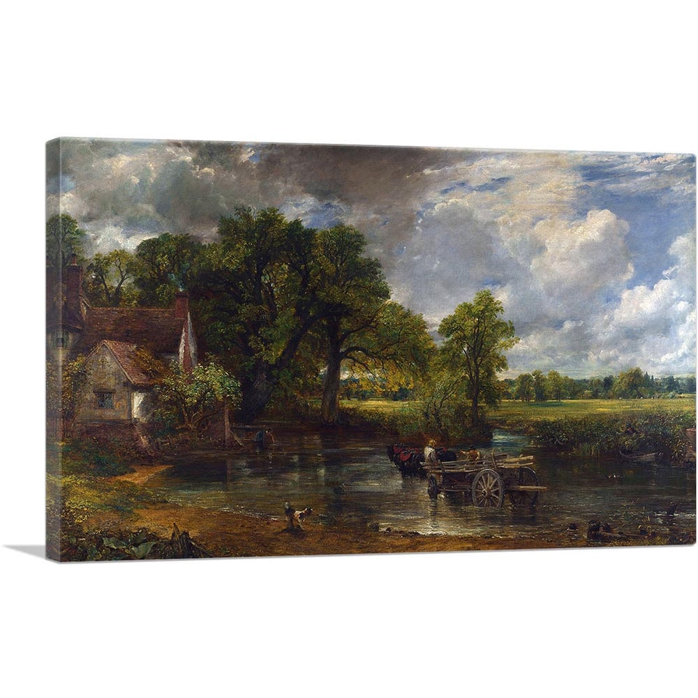 ARTCANVAS The Hay Wain 1821 Canvas Art Print by John Constable - Size ...