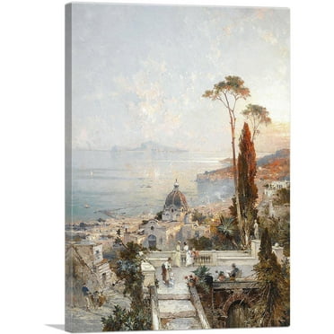 ARTCANVAS Queen Victoria 1843 Canvas Art Print by Franz Xaver ...