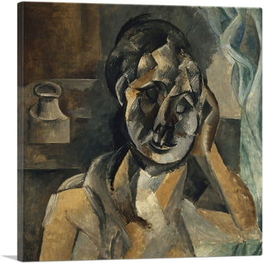 ARTCANVAS The Rower 1910 Canvas Art Print by Pablo Picasso - Size: 12 ...