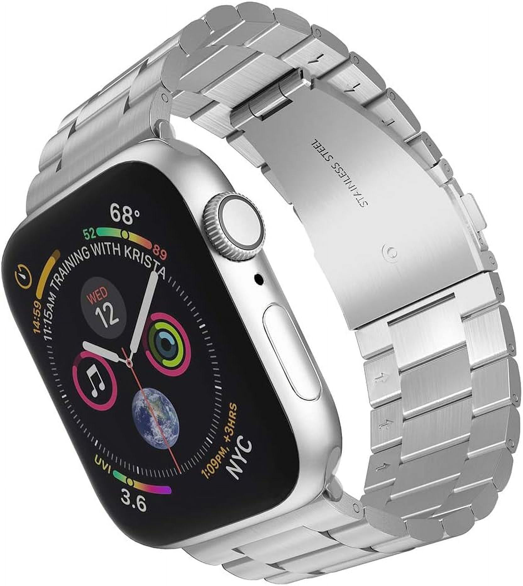 ARTCHE Metal Watch Band Compatible with Apple Watch Bands 41mm 40mm ...