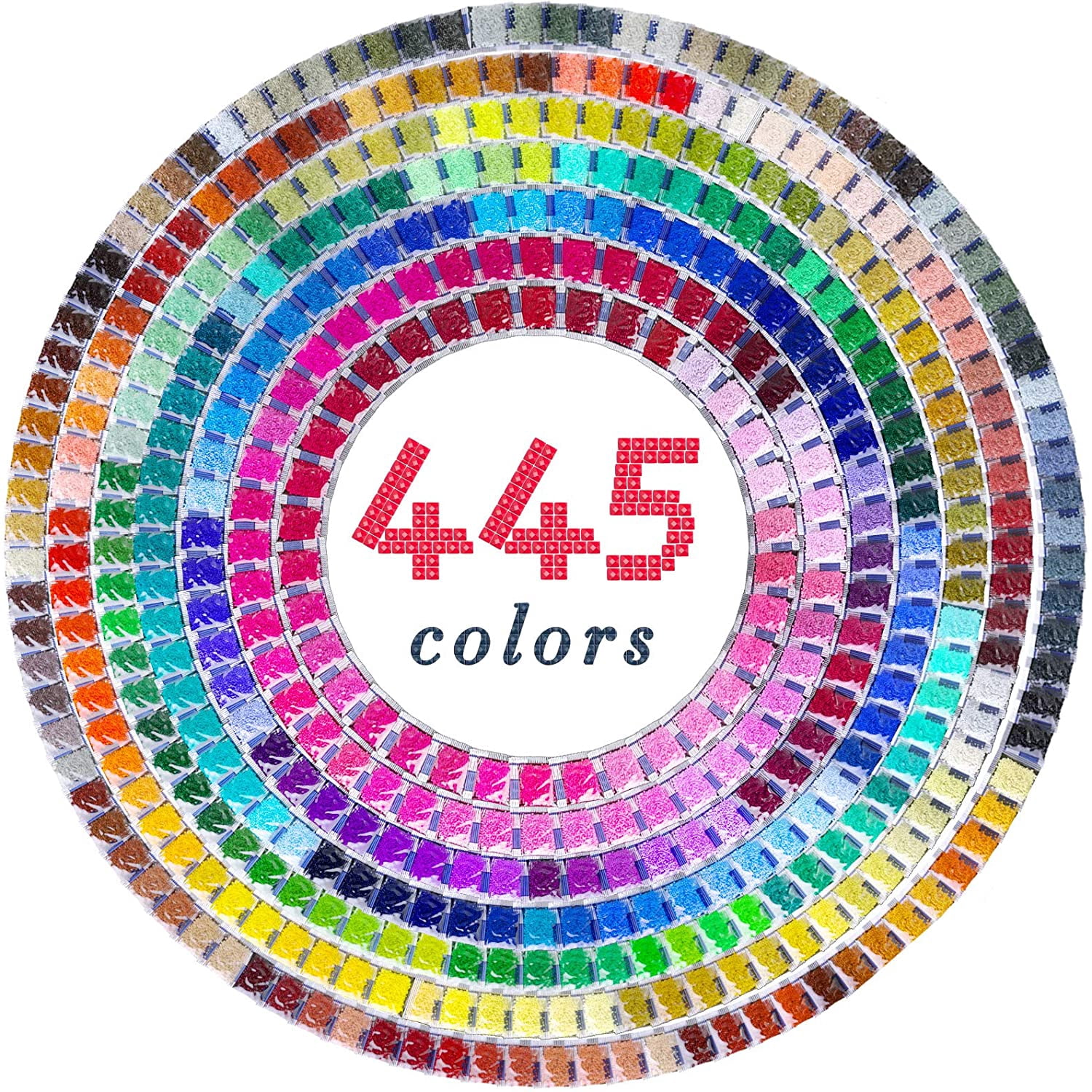 ARTDOT Diamonds for 5D Diamond Painting Accessories, 445000 Pieces 445 ...