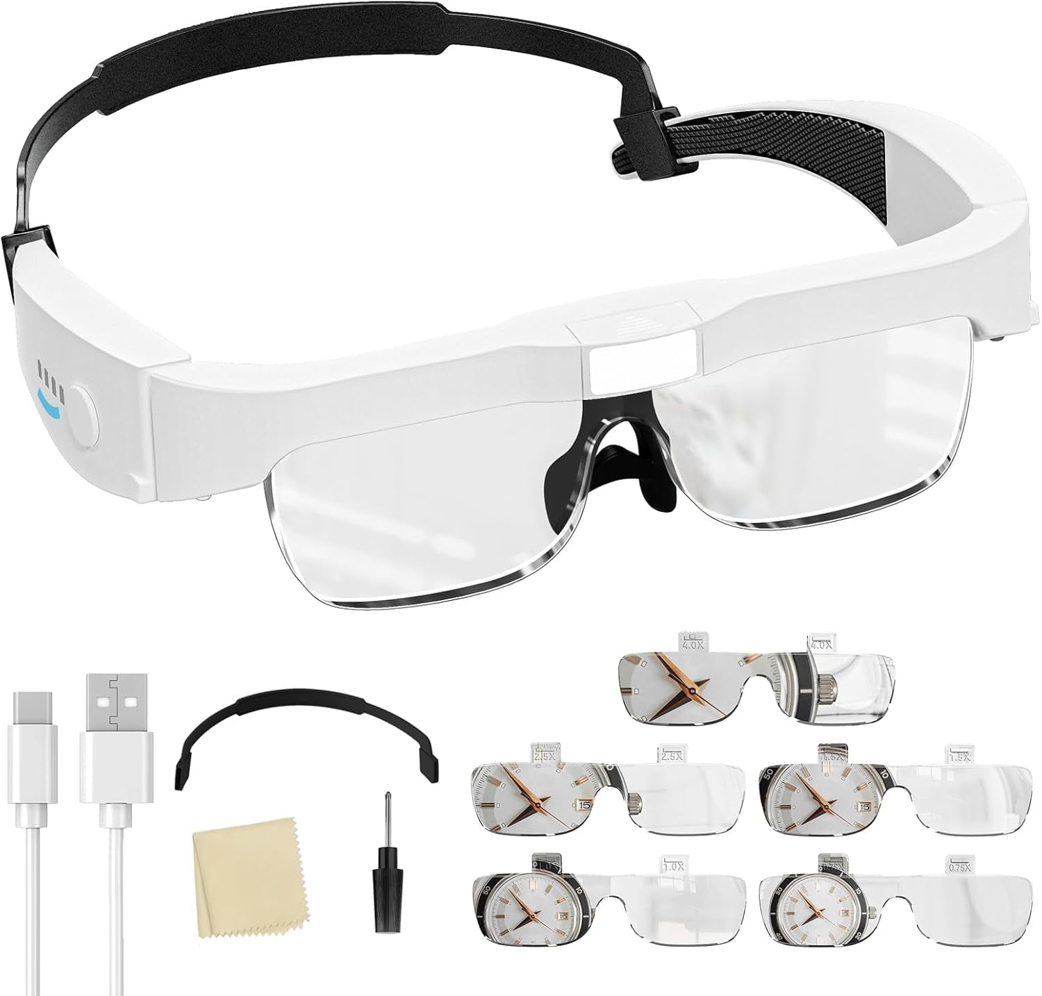 ARTDOT Magnifying Glasses with Light for Diamond Art, Hands-Free ...