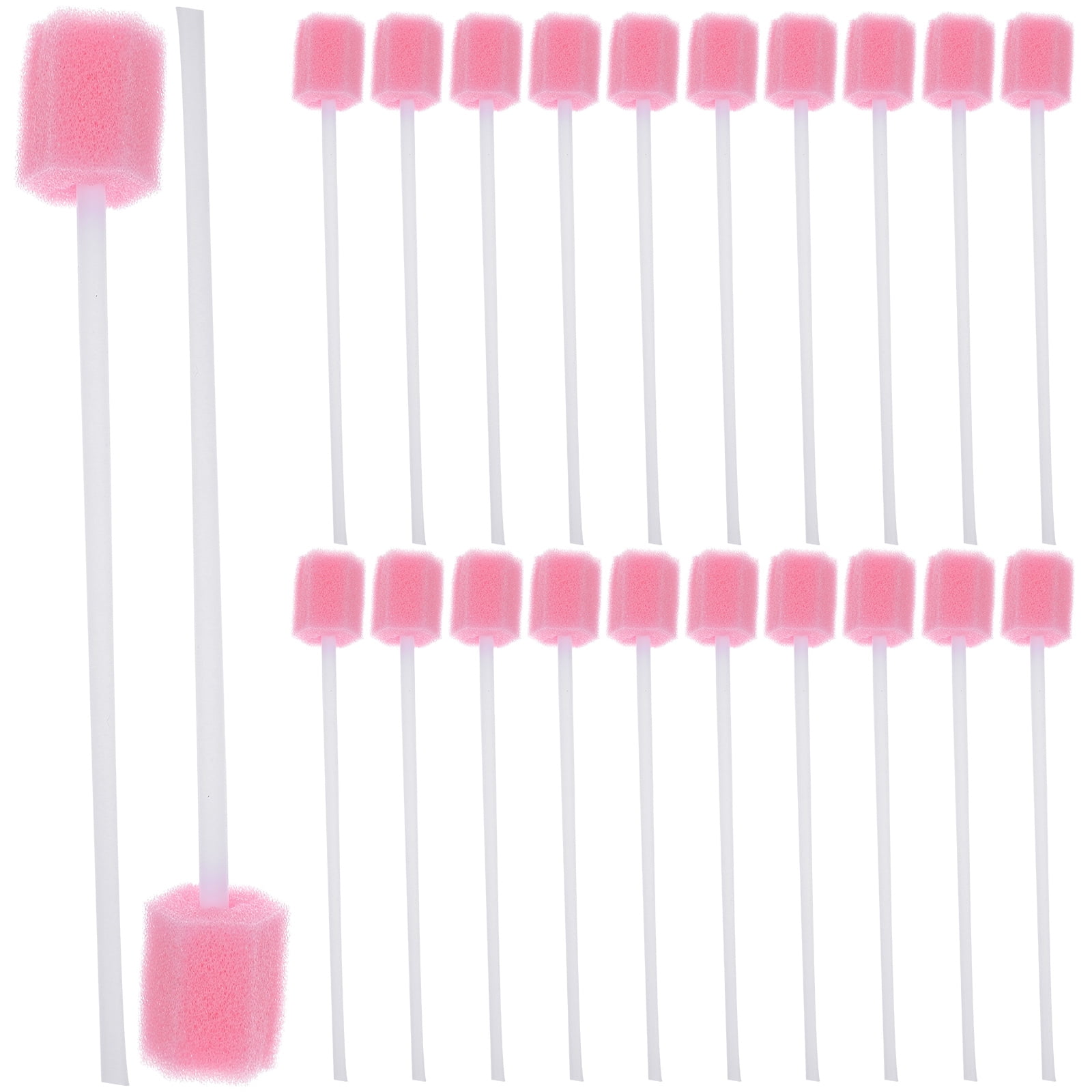 ARTEA 100Pcs Disposable Oral Care Sponge Swab Tooth Cleaning Mouth ...