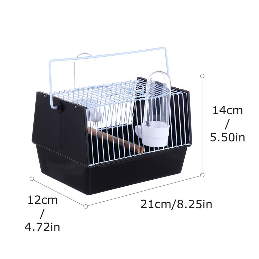 ARTEA 1PC Portable Bird Cage Parrot Cage Outing Bird Carrying Cage ...