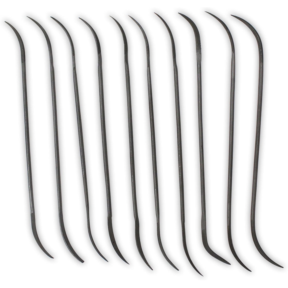 ARTESIA TOOL 10 Piece Riffler File Set | 7" (17.8 cm) Length Each ...
