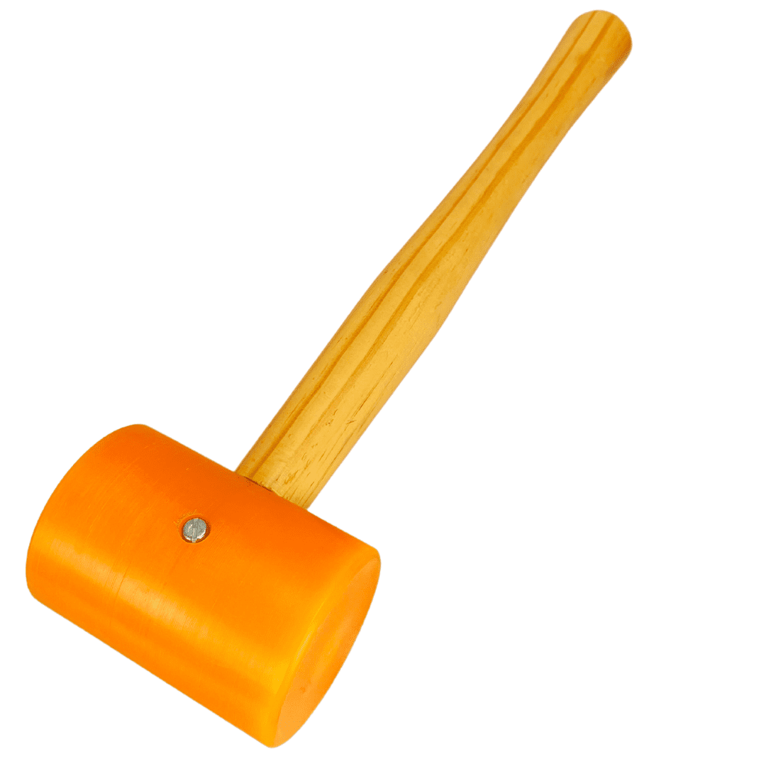ARTESIA TOOL 11.25" (28.6 cm) Yellow Nylon Head Hammer | 2" (5.1 cm ...